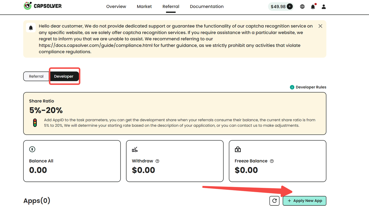 Developer Plan for Extension| Capsolver